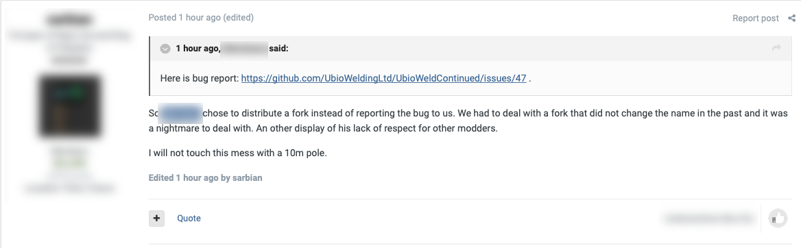 add ons - ModuleManager - WatchDog - KNOWN ISSUES